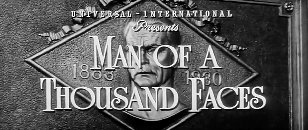 13: MAN OF A THOUSAND FACES - Lon Chaney/James Cagney (1957)