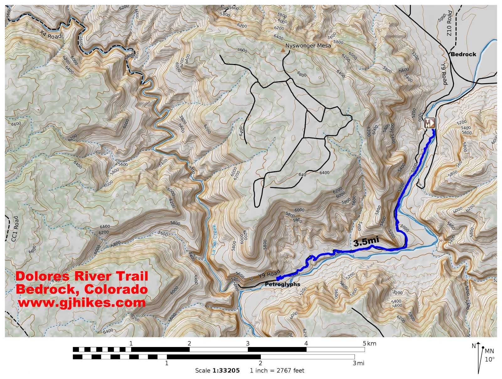 gjhikes.com: Dolores River Trail
