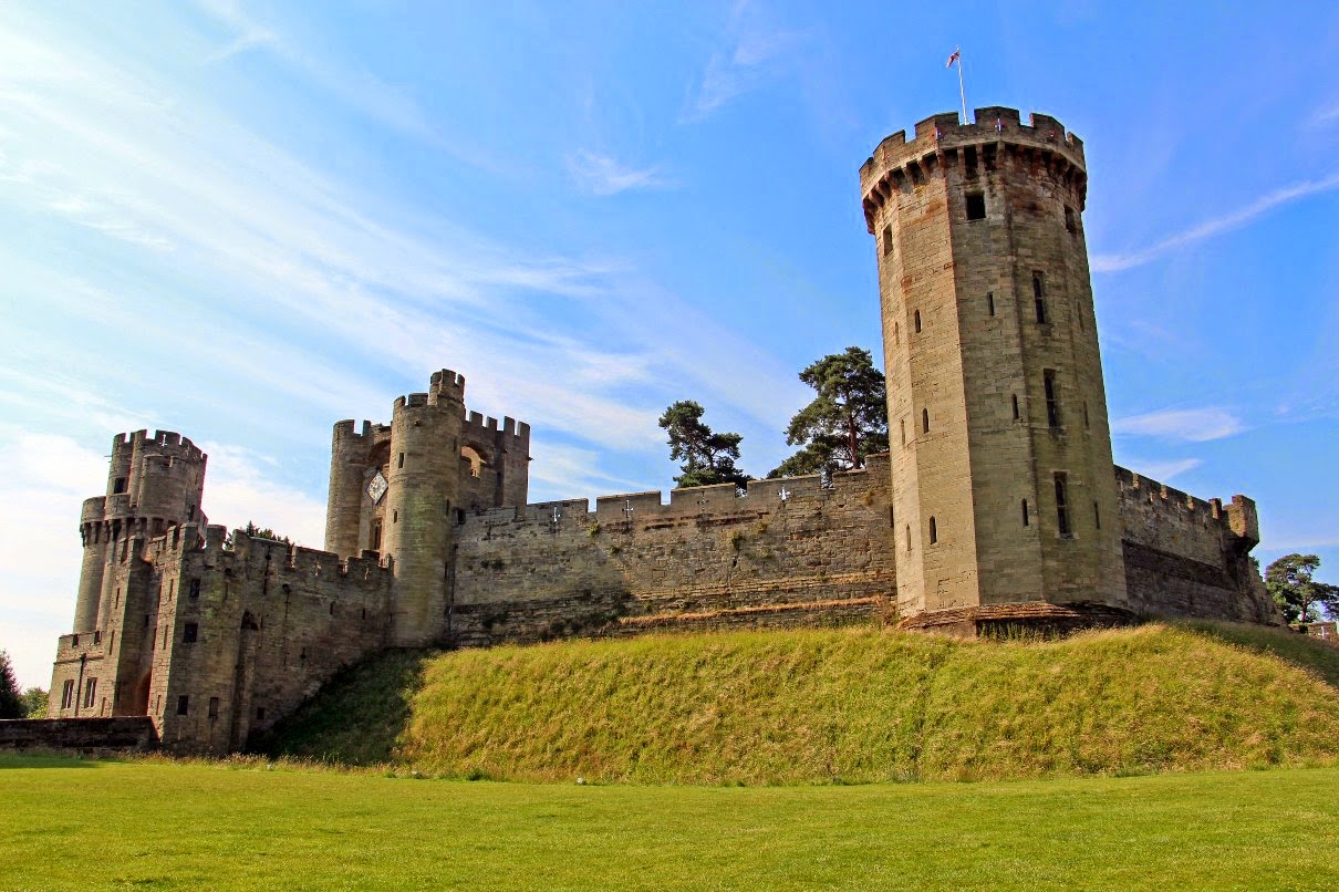 the viewing deck: England Royal Landmarks 3rd part; Warwick Castle