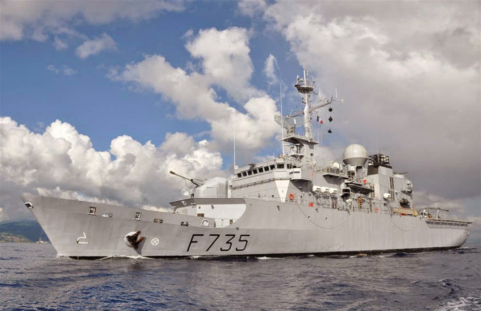 La Marine Nationale Presenta a la ARC Las Fragatas Clase Floréal (F-735 ...