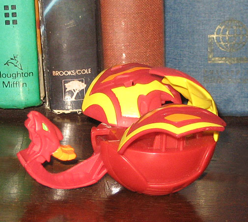 Percy's Fast Food Toy Stories : Bakugan Red Yellow - McD