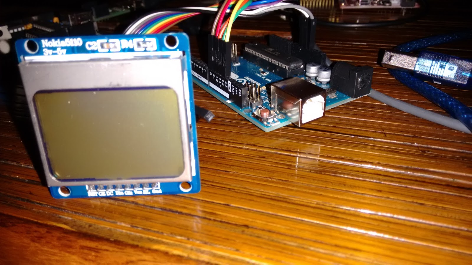 Arduino GR: Nokia 5110 LCD