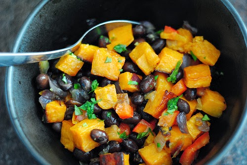 The amateur peasant: Roasted Sweet Potato and Black Bean Salad