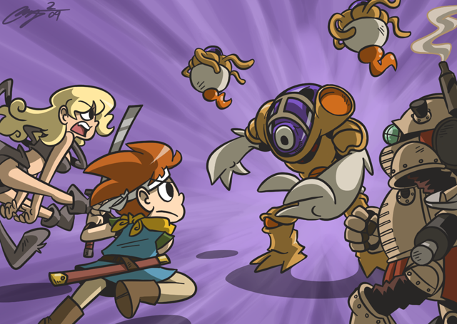 GAMING ROCKS ON: Game Art #4: Chrono Trigger Showcase