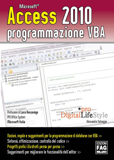 Il blog di Emanuele Mattei: Recensione libro: Microsoft Access 2010 Programamazione VBA