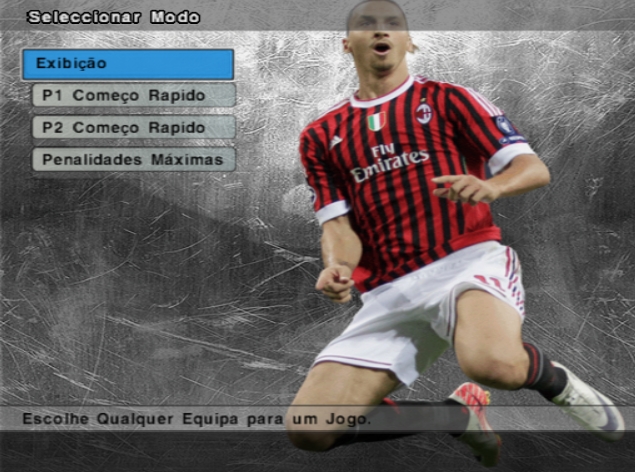 Pro Evolution Soccer: E_Text Menu 2012 Paches para Pes6 - PES 2012