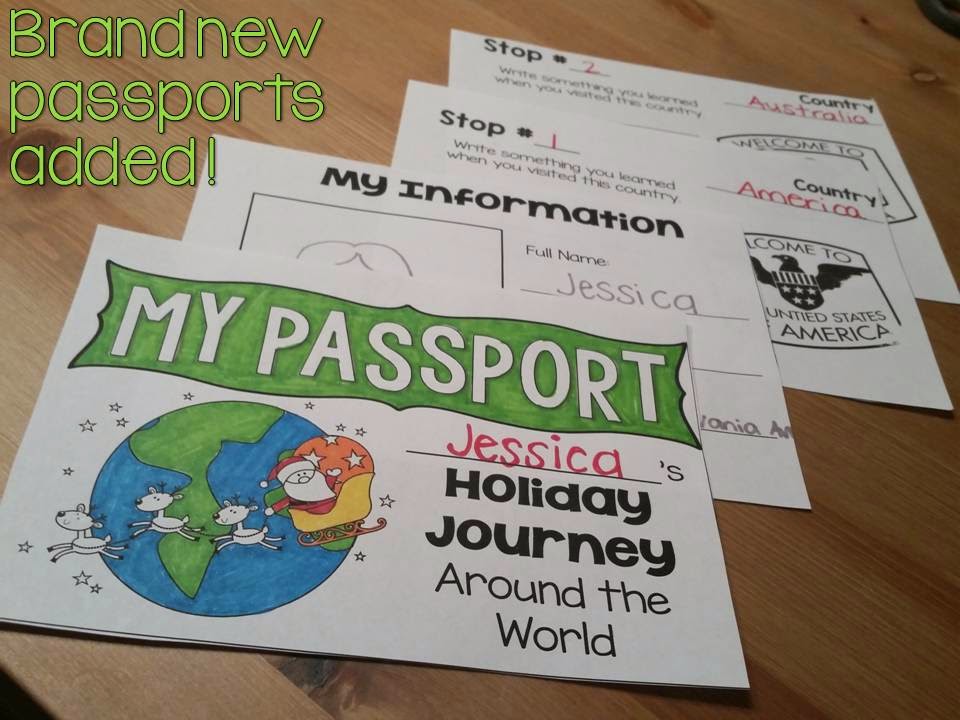 Christmas Around the World and a FREEBIE - Elementary Nest