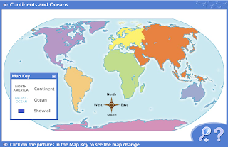 Stellar Students: Maps and Globes... Continents and Oceans... Oh my!