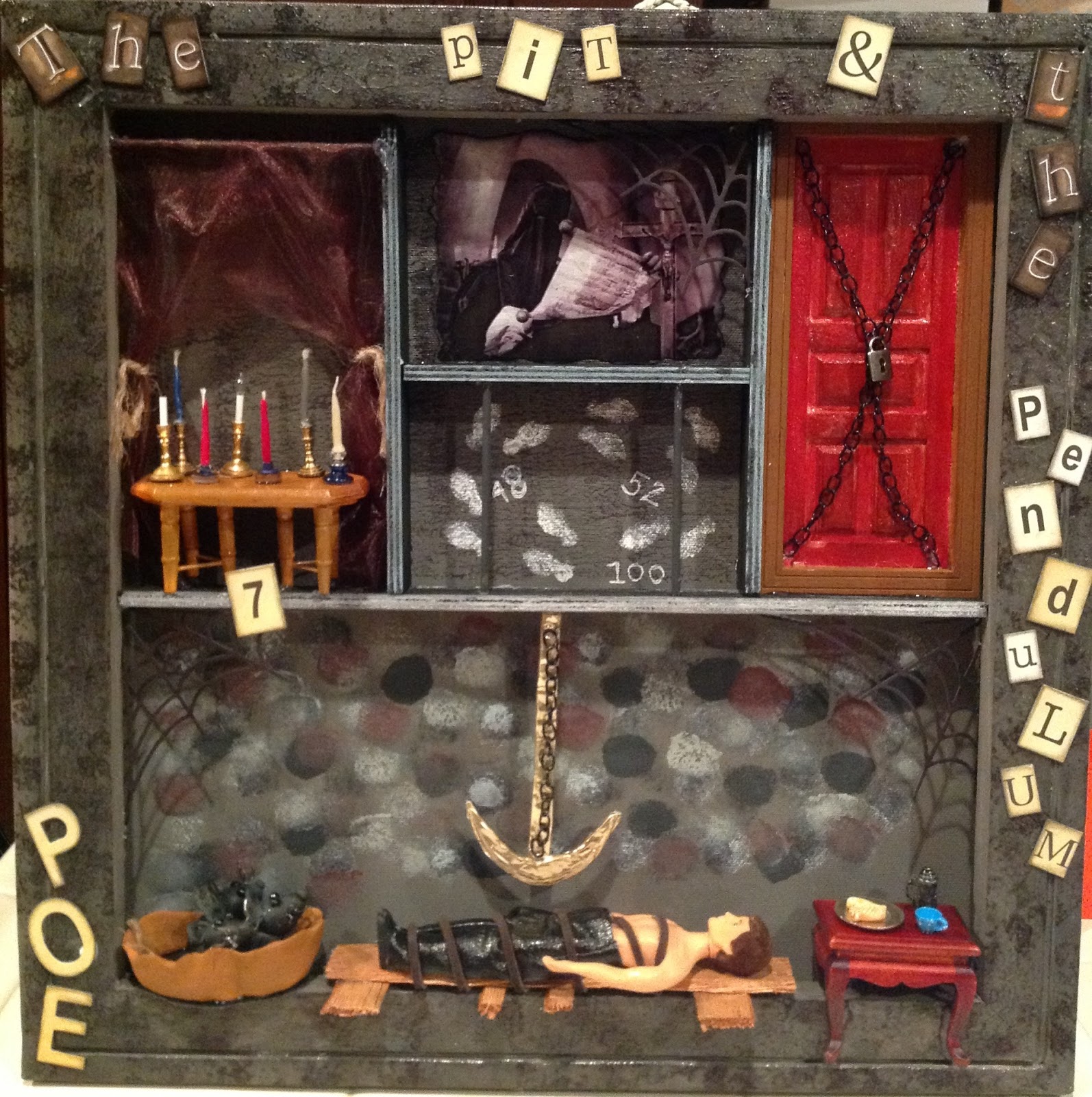 Painting the Roses Red: Edgar Allan Poe school project