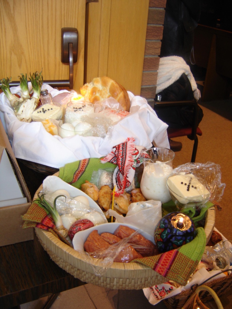 Here and There: How to put together a Traditional Easter Basket