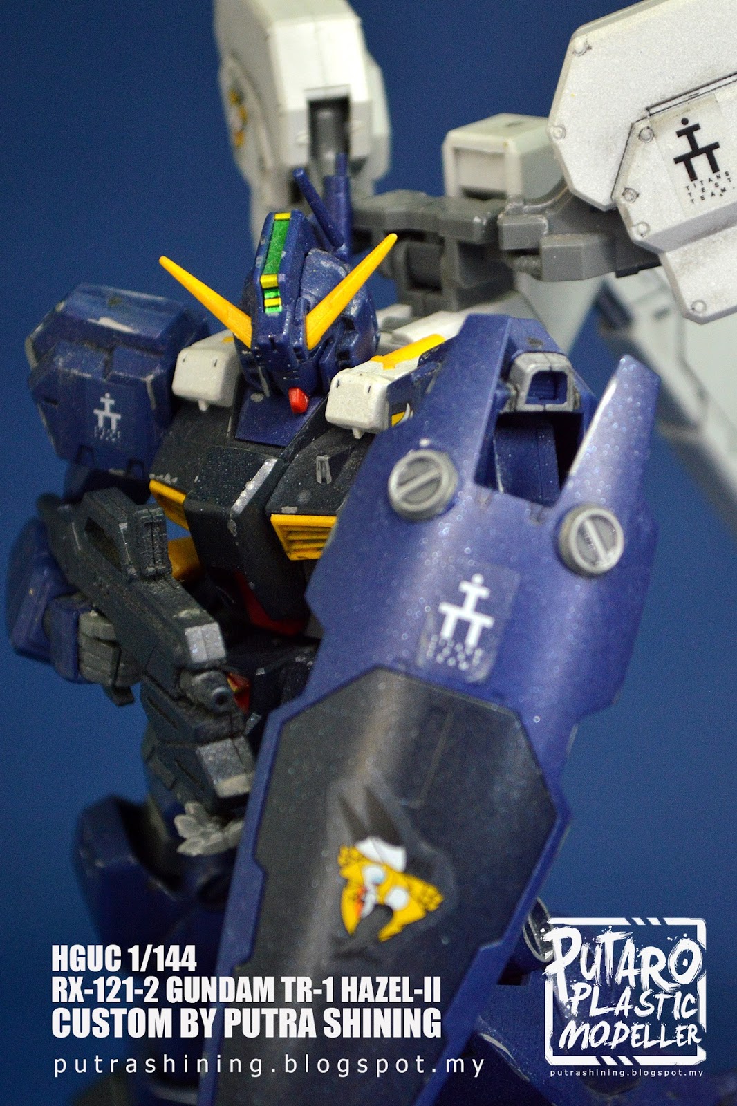 HGUC 1/144 RX-121-2 Gundam TR-1 Hazel-II Custom Paint by Putra Shining