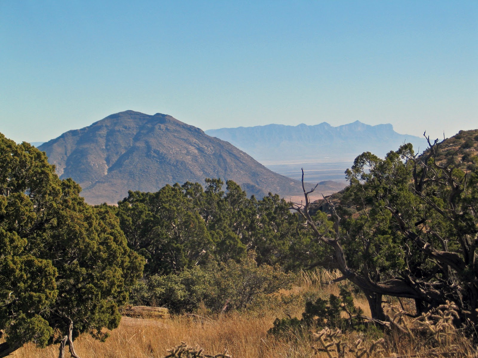 Texas Mountain Trail Daily Photo: View from Alamo Mountain