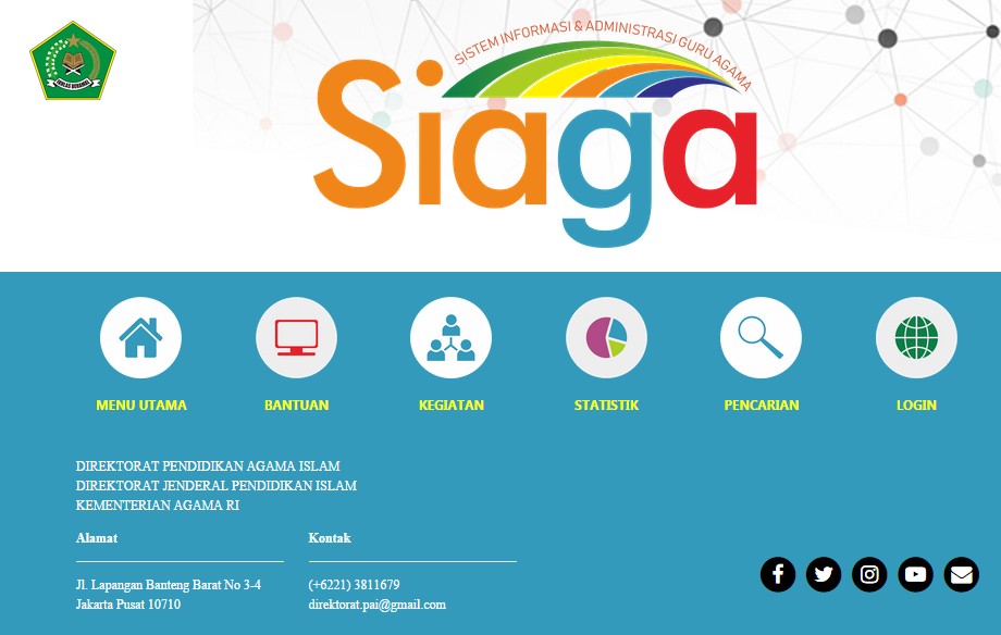 Siaga Pendis: Panduan Login Pendis SIAGA Guru PAI Tahun 2019 - siaga pendis
