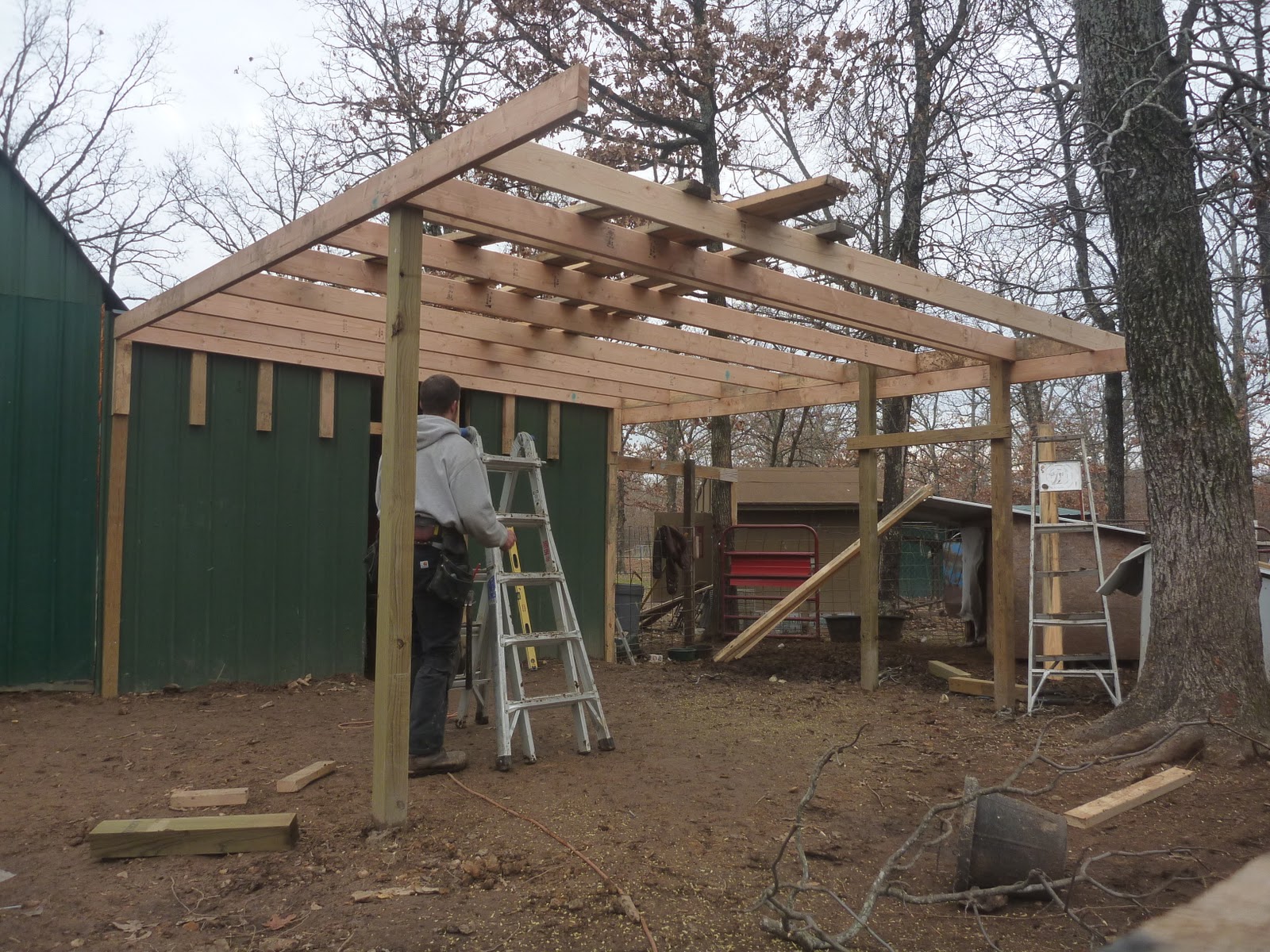 Seven Acre Ranch: Part 2 of Building a Loafing Shed