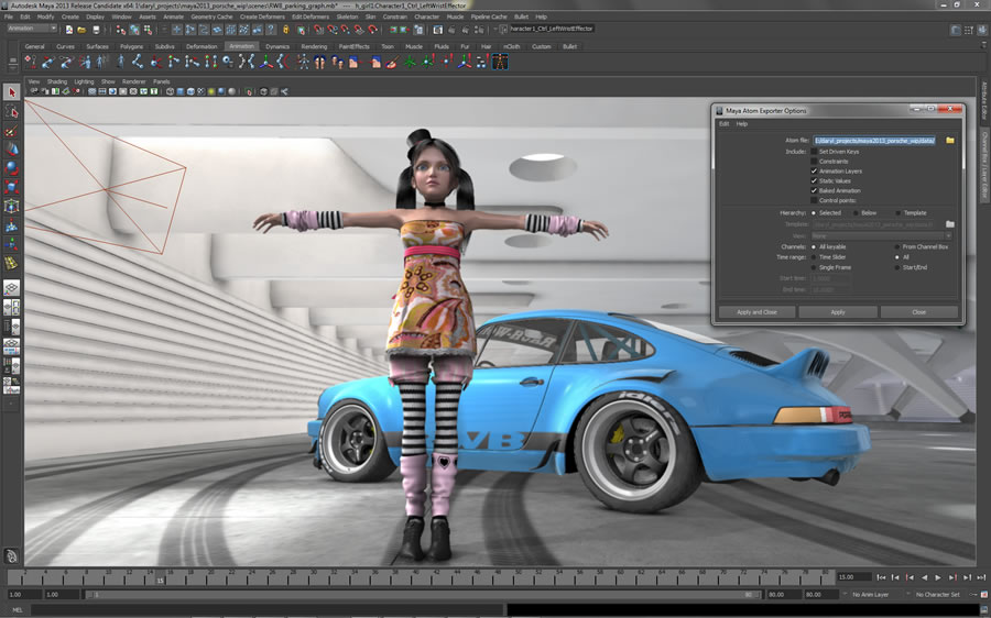 MIRAX 3D 奇銳科技: Autodesk Maya 2013完整新增功能介紹