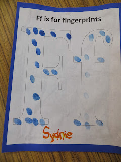 Preschool For Rookies: Letter of the week: Alphabet Art Book 2013