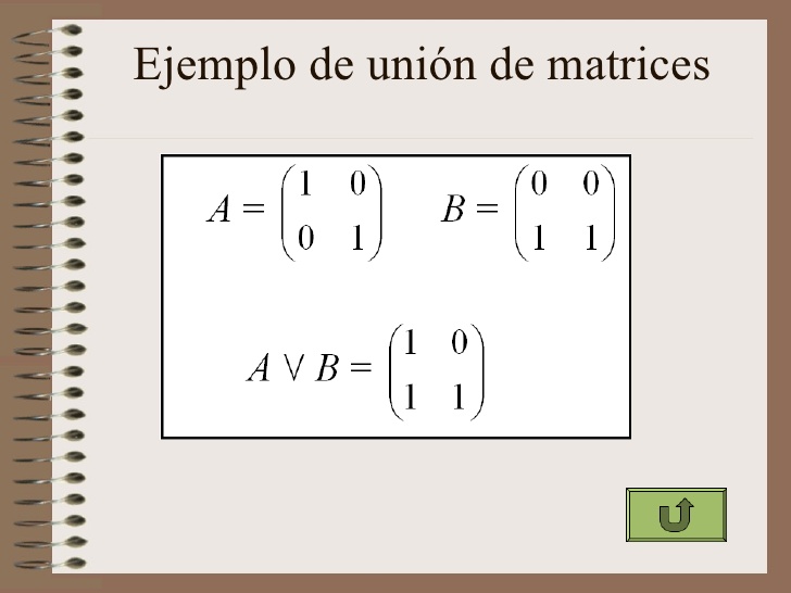Matrices: Matrices Booleanas