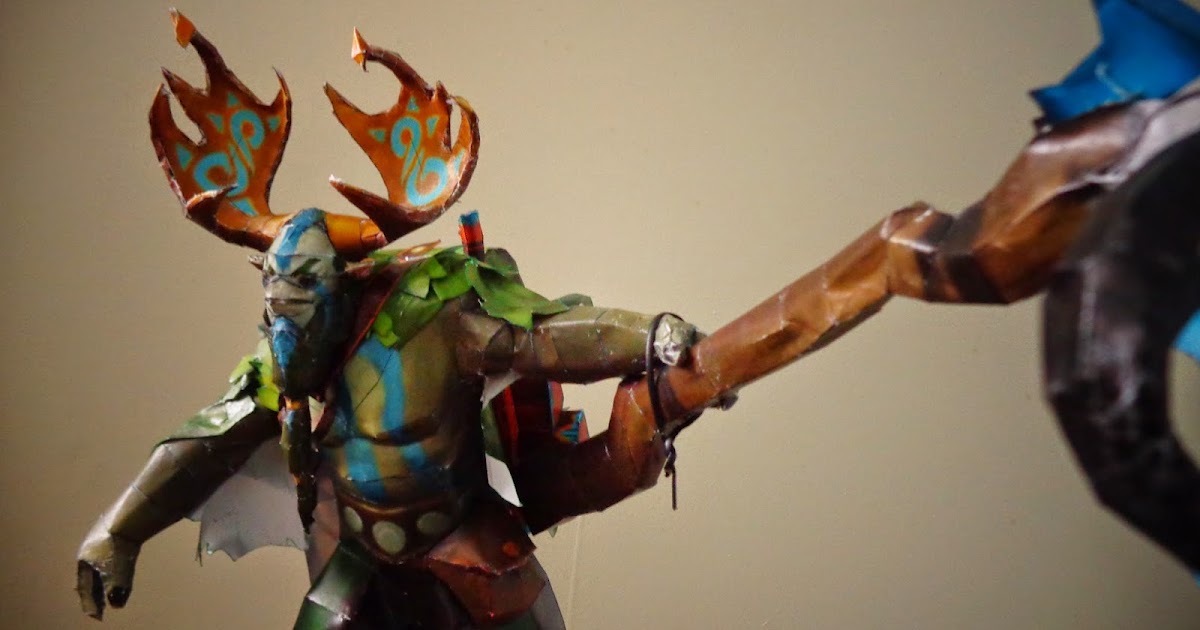 [ Dota 2 ] - Furion - Dota 2 Papercraft
