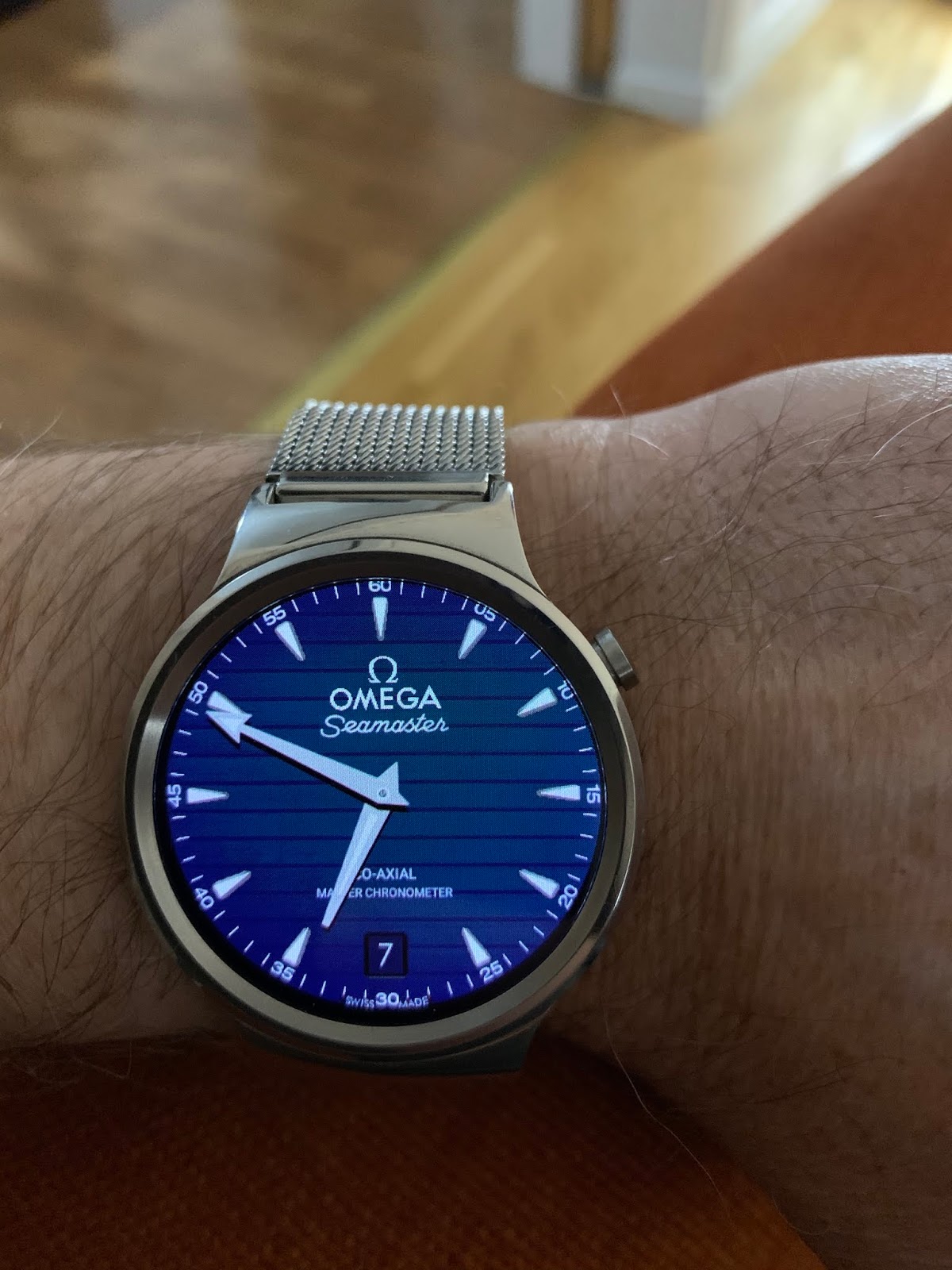 Free Watch Face: Omega Seamaster AQUA Terra 150M MASTER CHRONOMETER ...