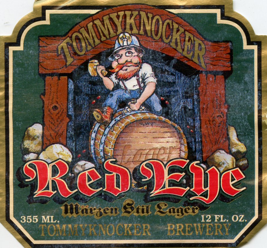 Scanned Vintage Graphics: Tommyknocker Brewery Red Eye Lager
