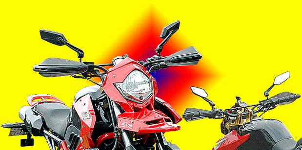 Modif Motor: Honda Mega Pro Trail Supermoto Modified