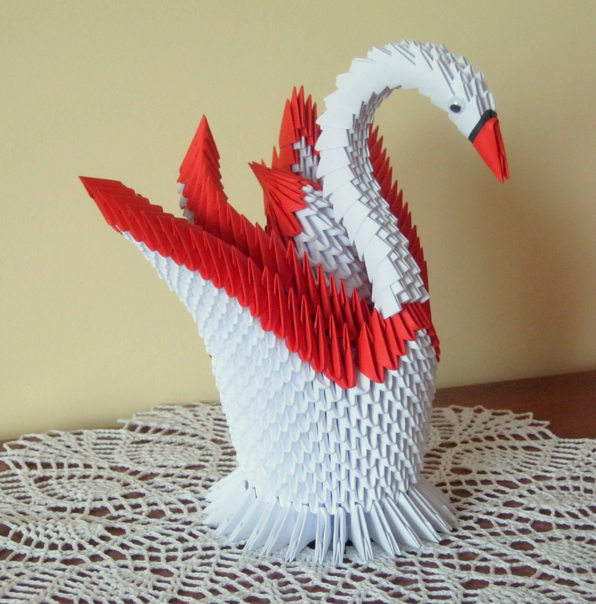 Twoje origami: ŁABĘDŹ