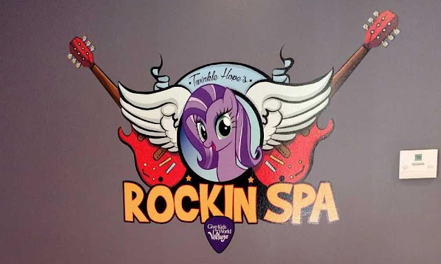 Equestria Daily - MLP Stuff!: "Give Kids The World" Opens a Pony Themed Spa