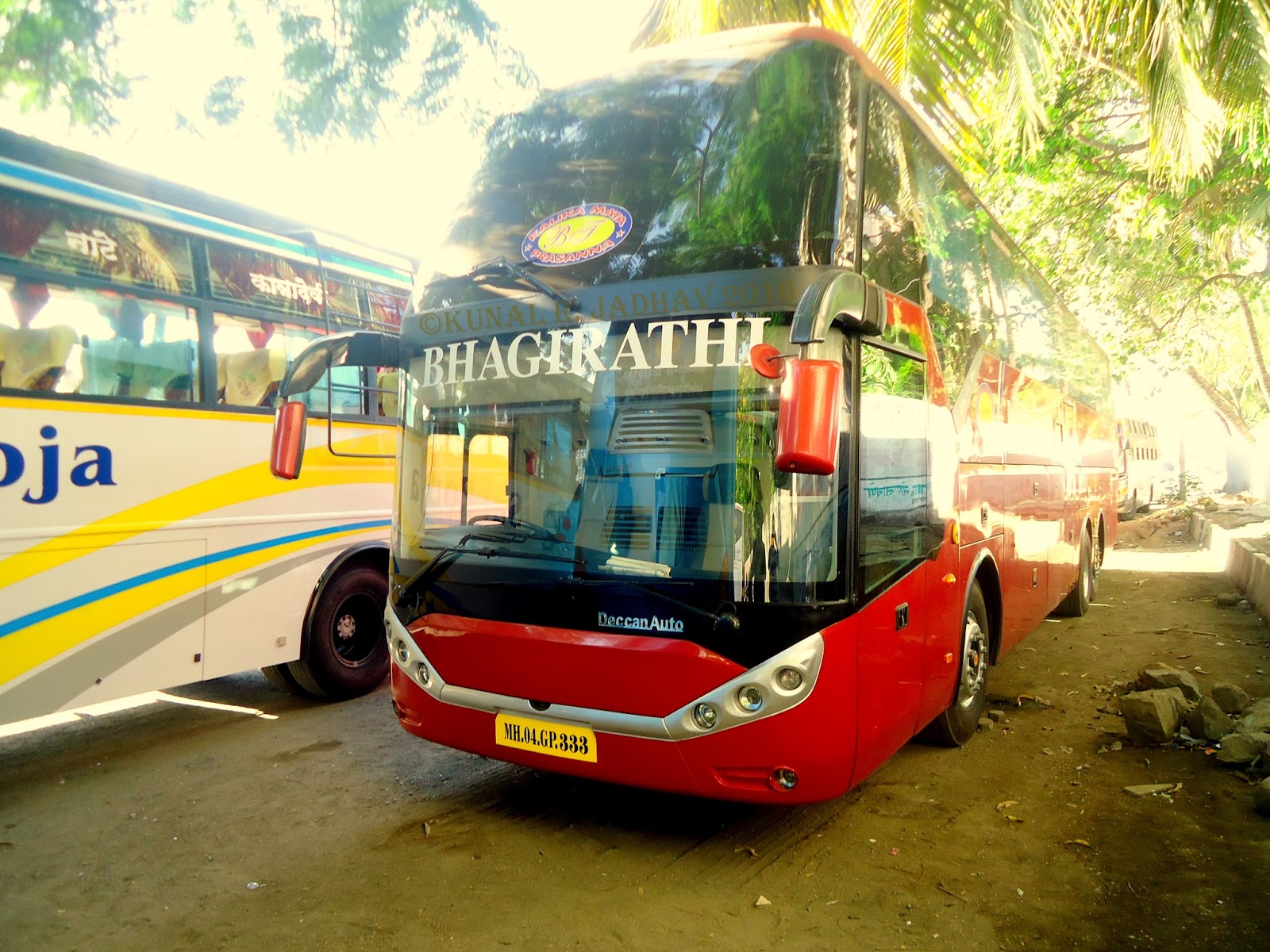 ZhongTong Navigator Multi - Axle 14M Bus by Deccan Auto.