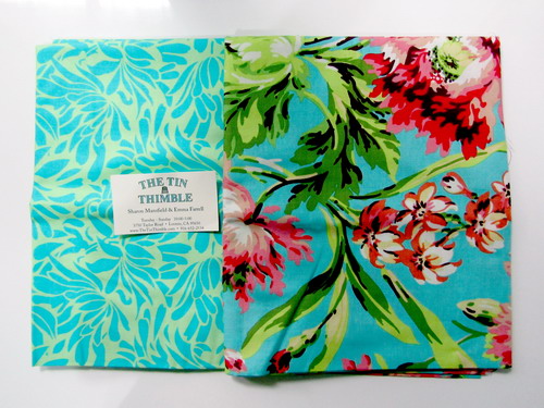 moshe things: Amy Butler fabric