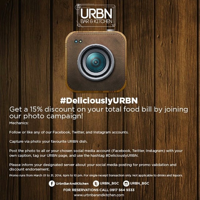 New Dishes at URBN Bar & Kitchen! #DeliciouslyURBN