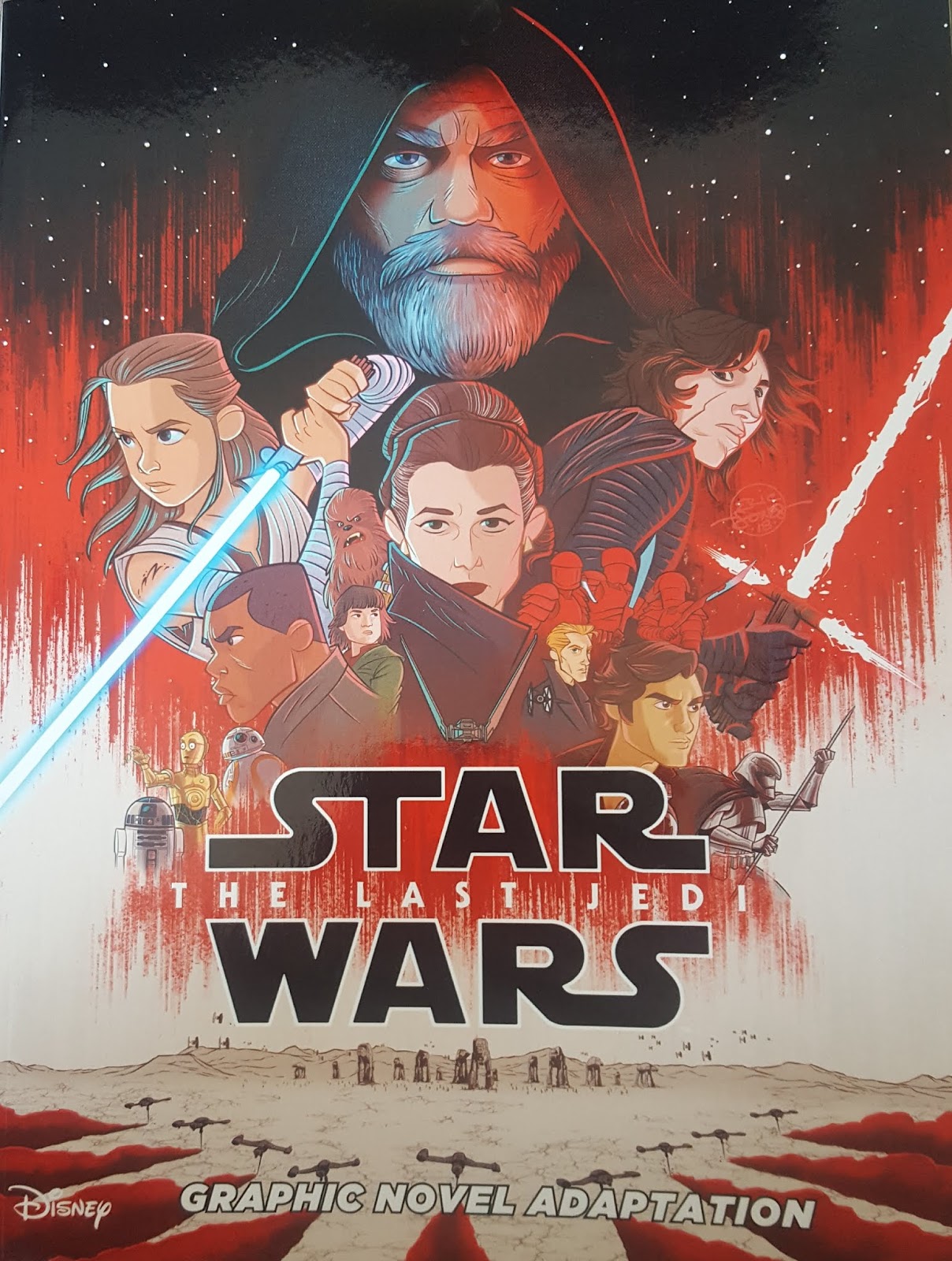 The Last Jedi Graphic Novel Adaptation by Alessandro Ferrari