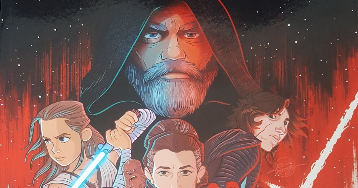 The Last Jedi Graphic Novel Adaptation by Alessandro Ferrari