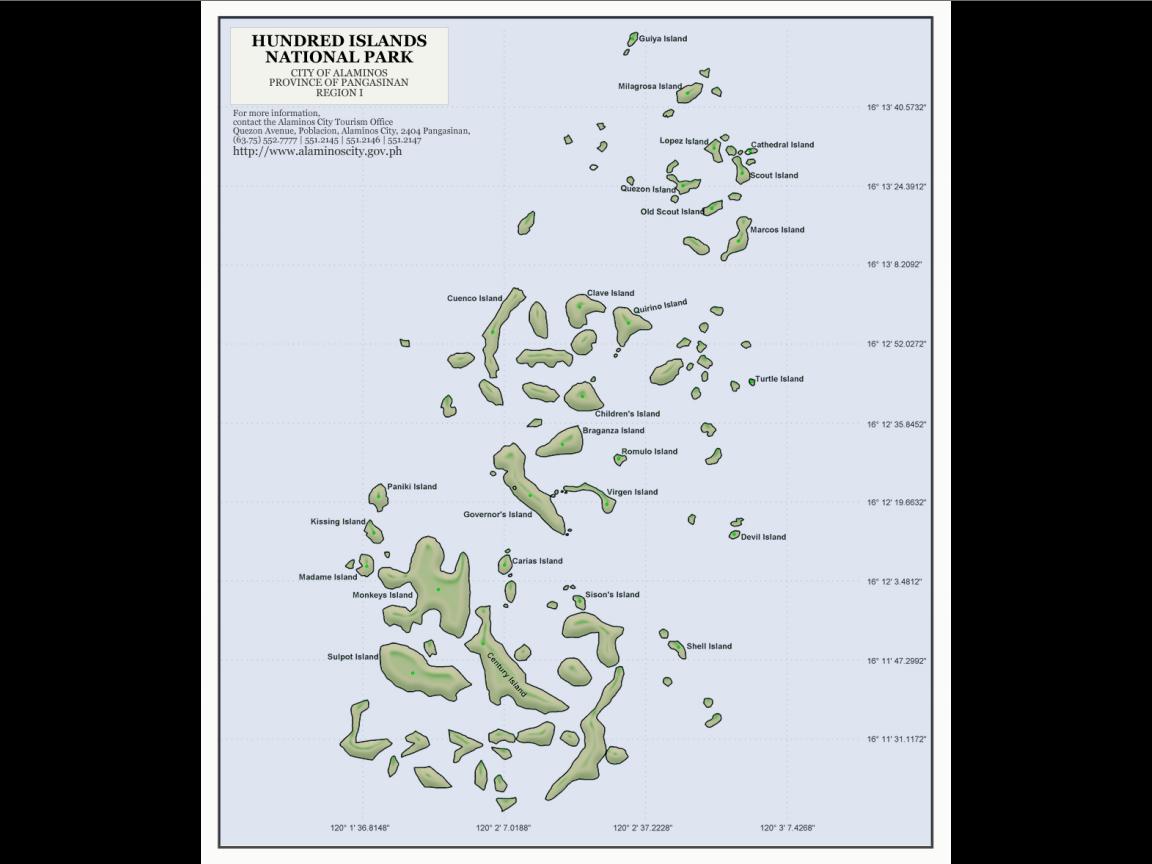 There Exists the Hundred Islands and They’re Beautiful