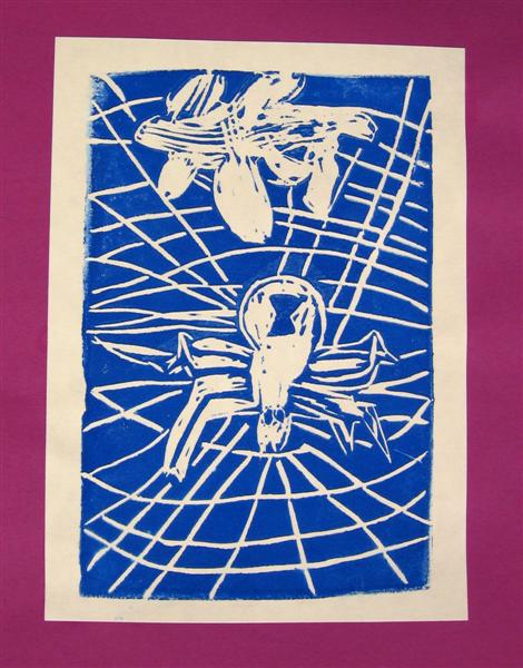 Open Window School Art: Insect Block Prints