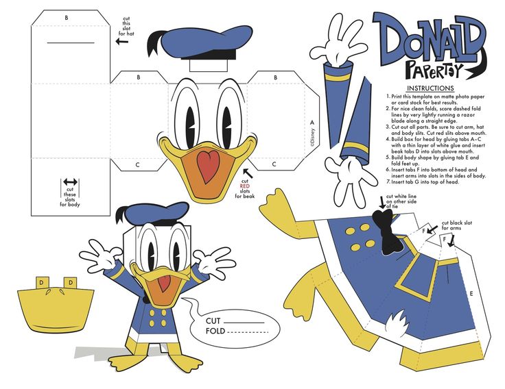 Montando o seu próprio Mickey - Paper Toy | Orlando4You