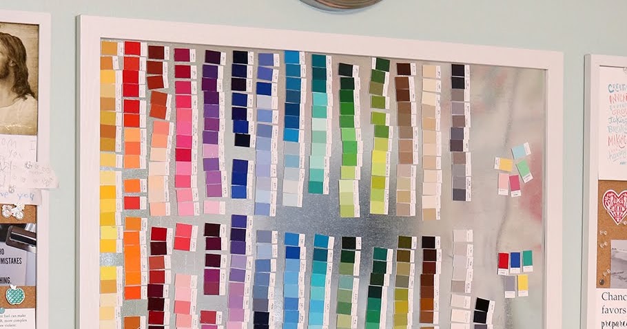 A Bright Corner: How To Make A Kona Color Board