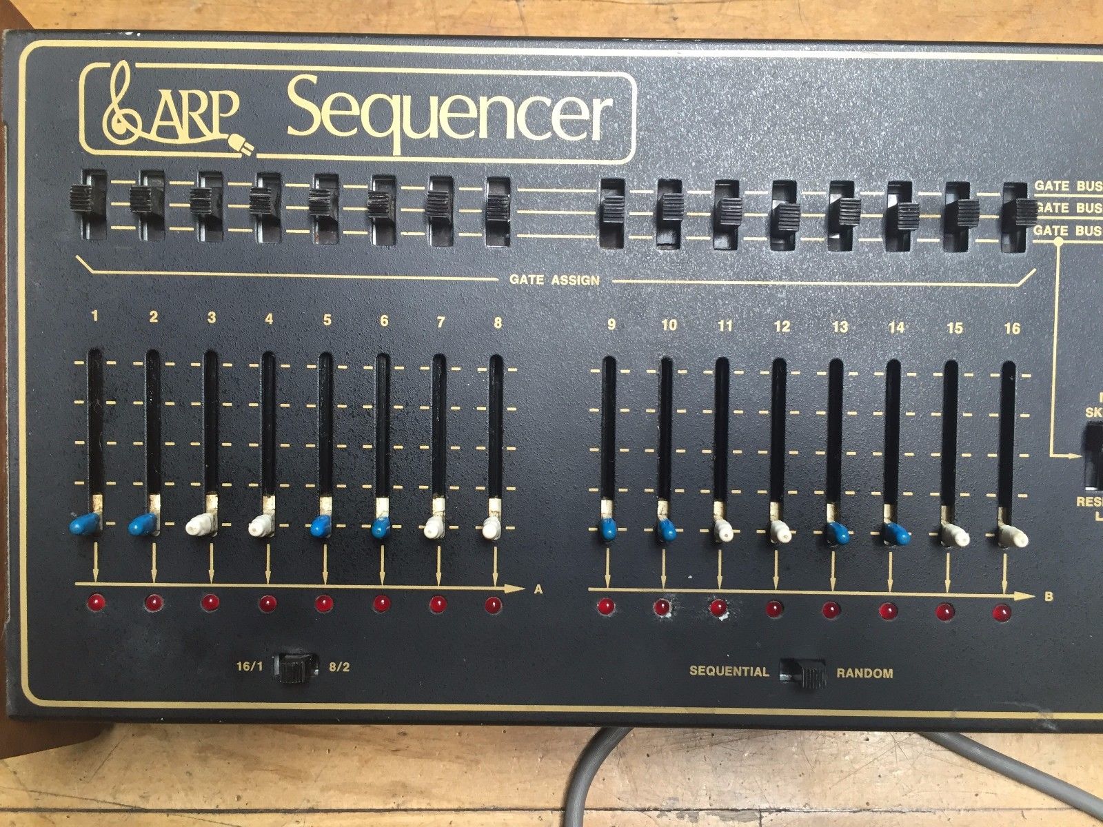 MATRIXSYNTH: ARP 1613 Vintage Analog Sequencer SN 0432