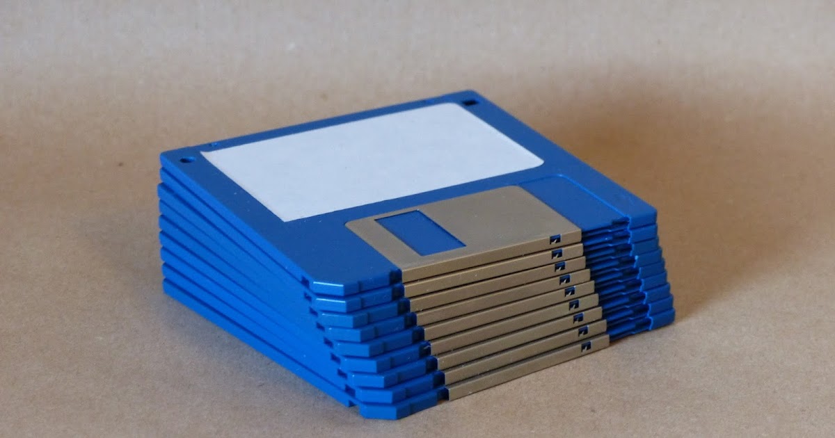 Bazooka Crafts: Data Storage Upcycling ~ Floppy Disc Organizer