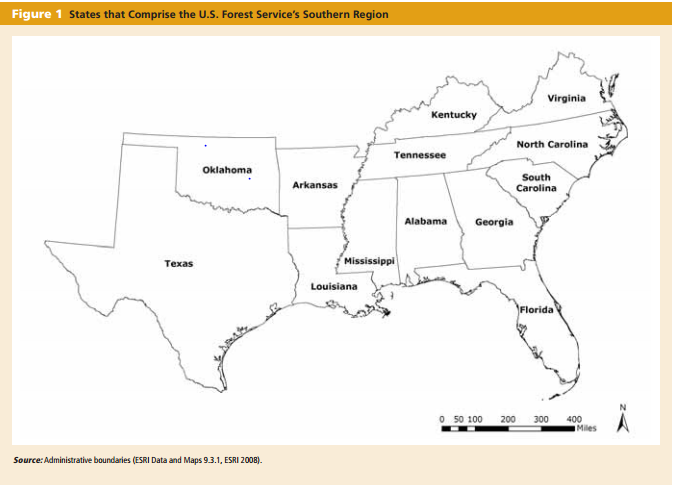 Southeastern mixed forests