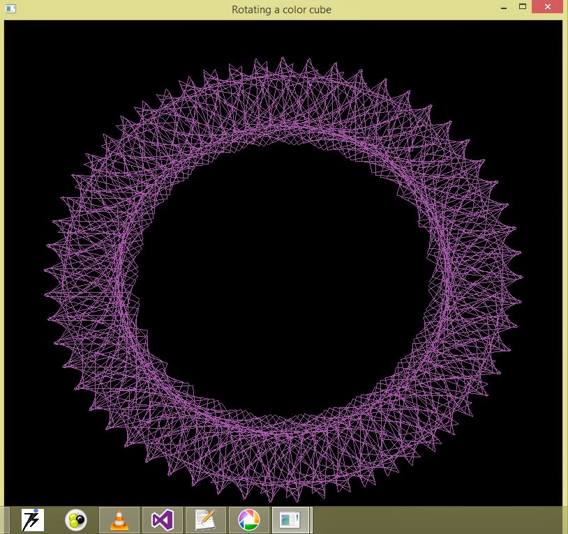 Tech Tutorials: OpenGL : Making cool SpiroGraph visualization