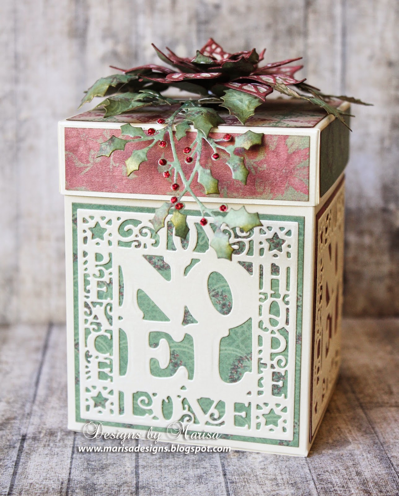 Designs by Marisa: Christmas Gift Box