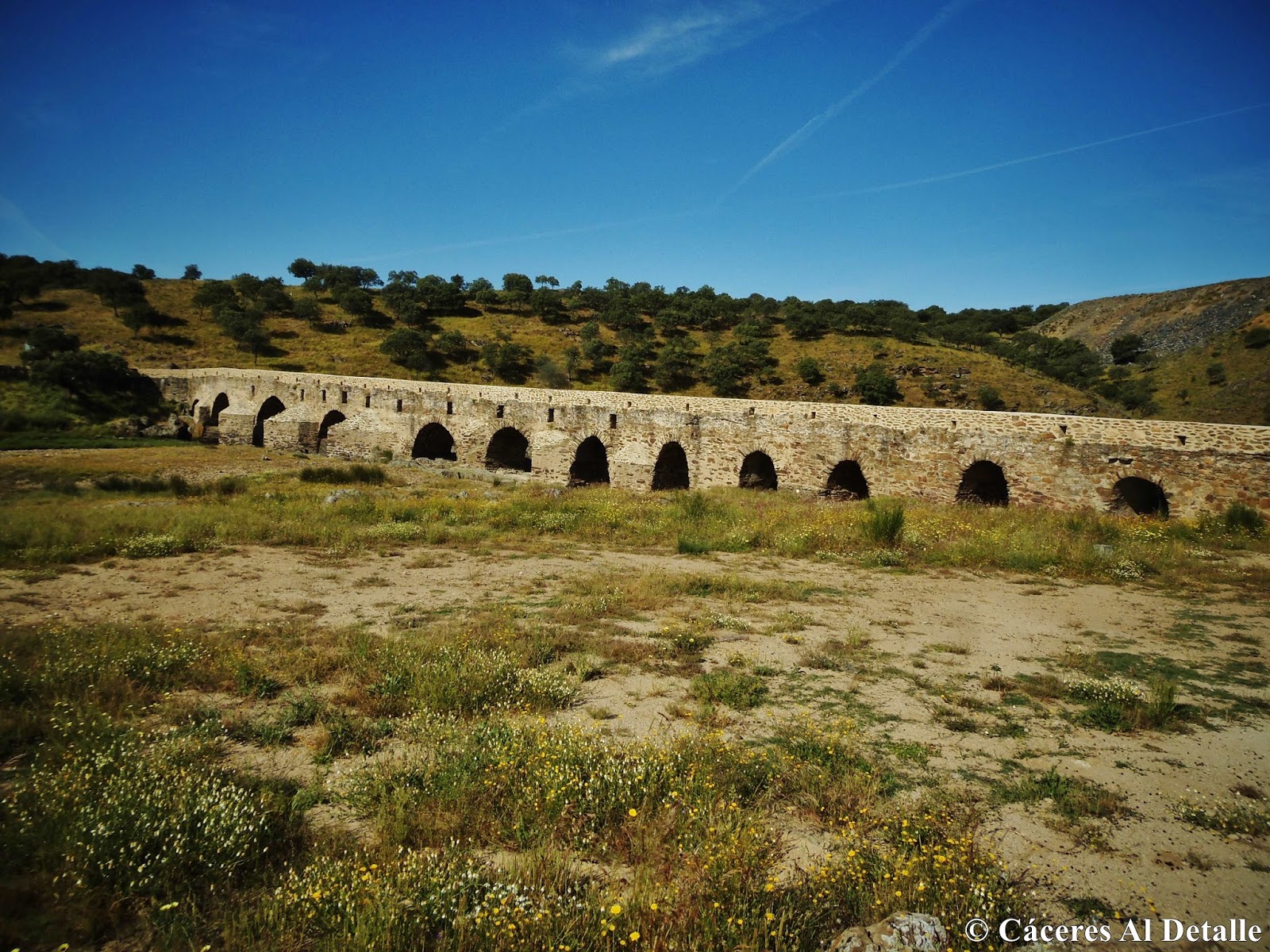 EL PUENTE VIEJO DE ALISEDA, AL DETALLE