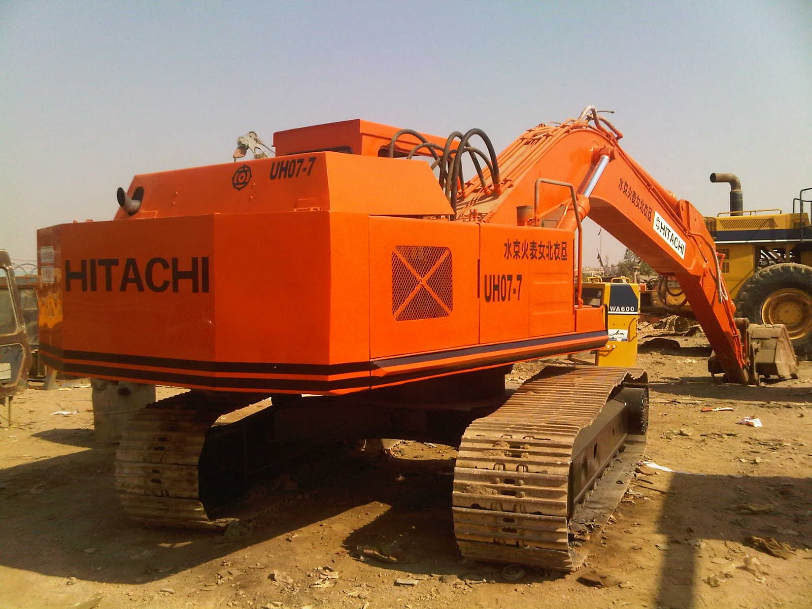 RAFIQ BROTHERS : Hitachi UH07-7 Excavator For Sale