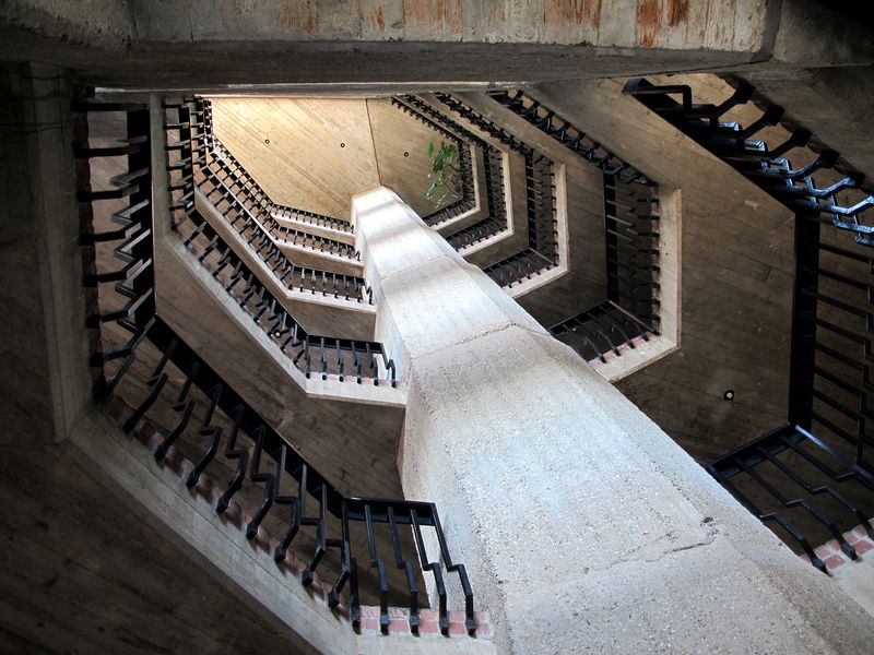 SCISSORELLA: Gottfried Böhm: Rathaus Bensberg, 1963 bis 1969