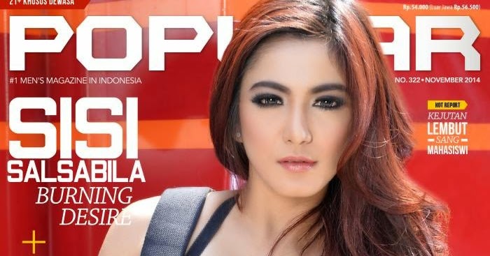 Galery Foto Sisi Salsabila di Cover Majalah Popular-World Nopember 2014 ...