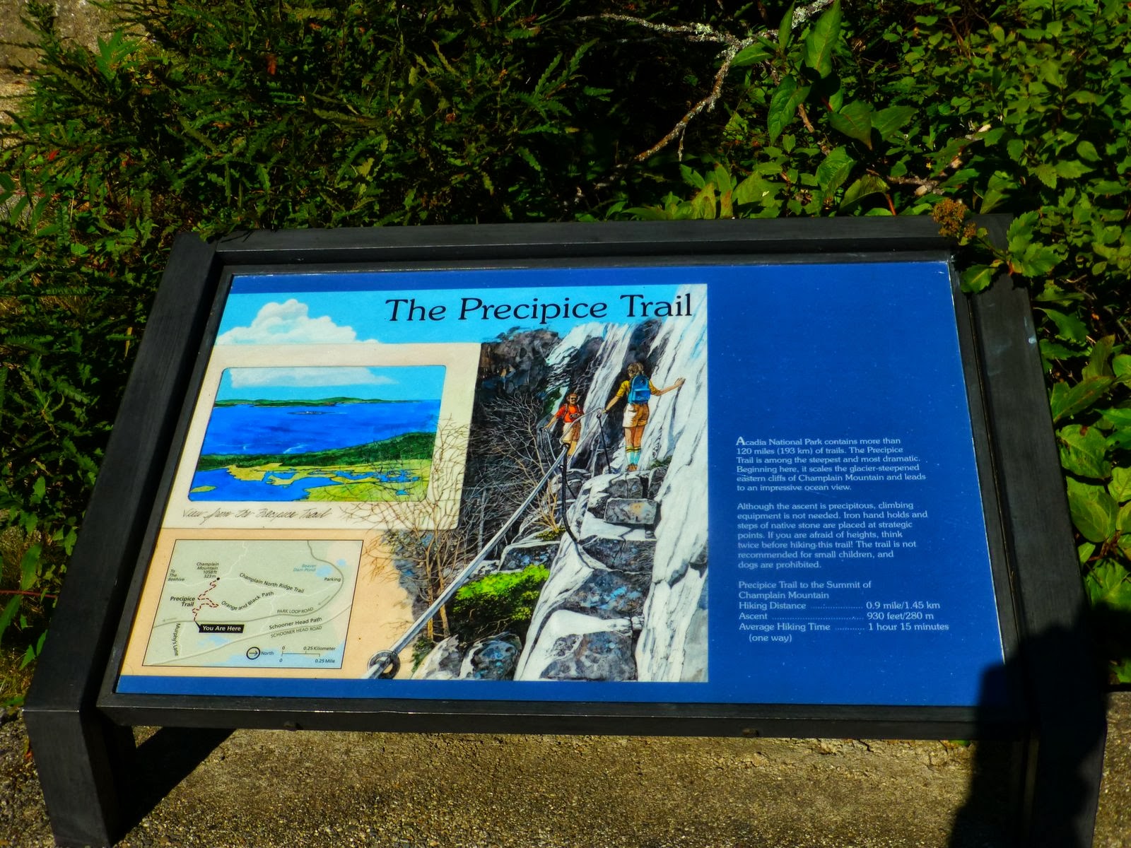 Off on Adventure: Acadia National Park - Precipice Trail, the Beehive ...