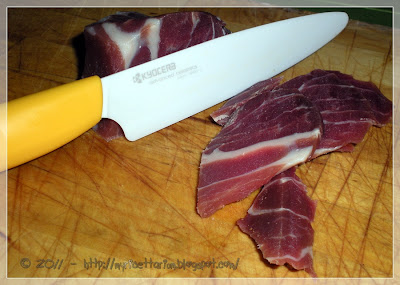 My Ricettarium: Stuzzichini con prosciutto crudo e caciotta