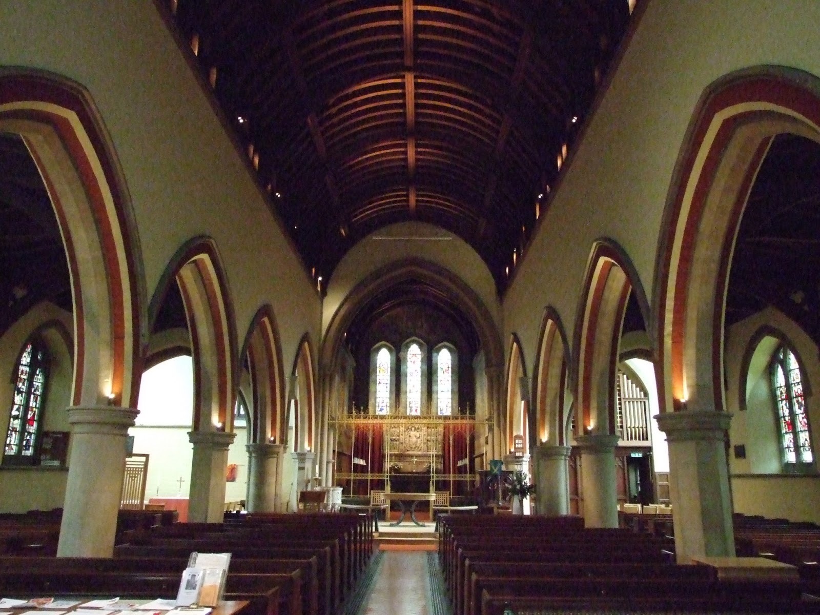 Victorian Churches: 114 - J.L.Pearson, St Peter, Hersham, Surrey, 1885.