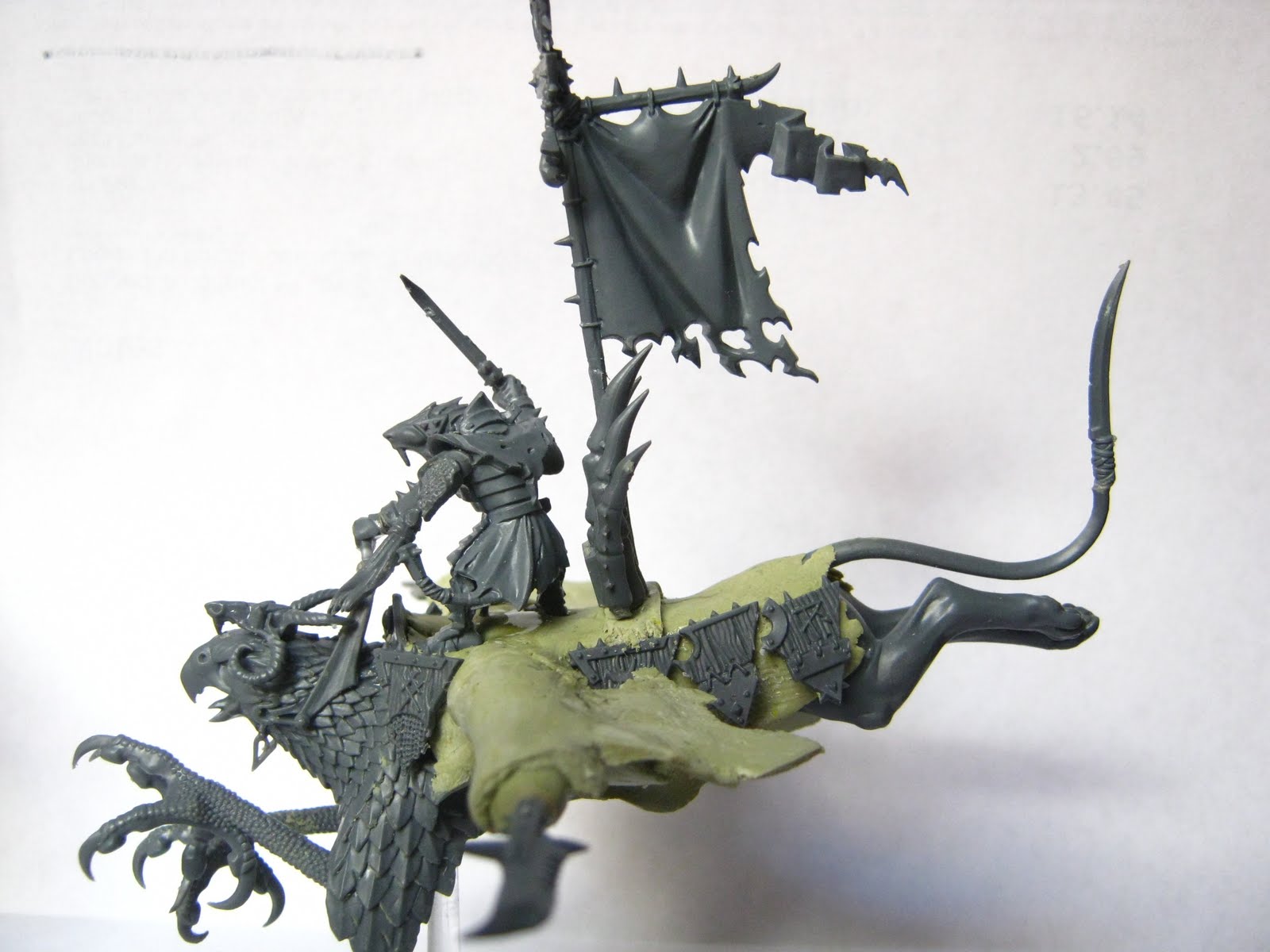 Sign Of The Aquila: Challenge 2: High Elf Prince On Griffon....Sort Of....