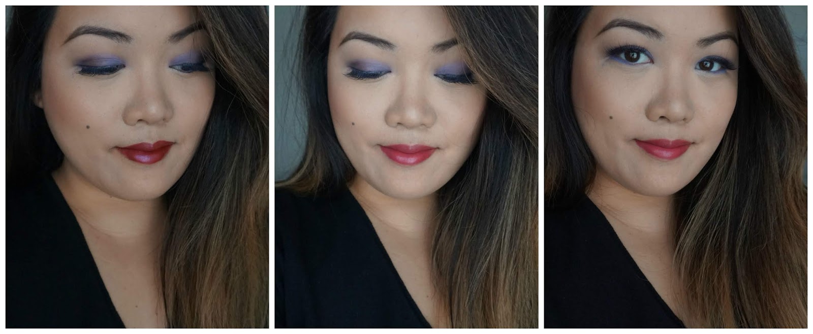 Review, Swatch & Tutorial: Holiday Makeup Look with YSL* - miranda loves